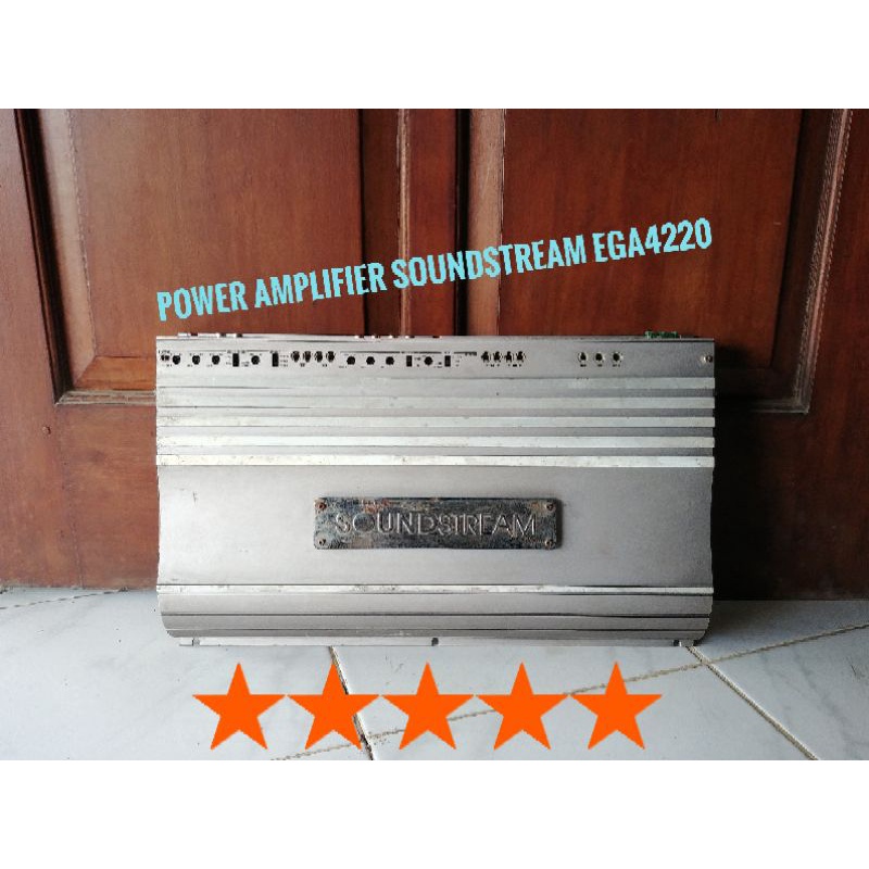 Jual Power ampli Soundstream Powerful Mantap Preloved | Shopee Indonesia