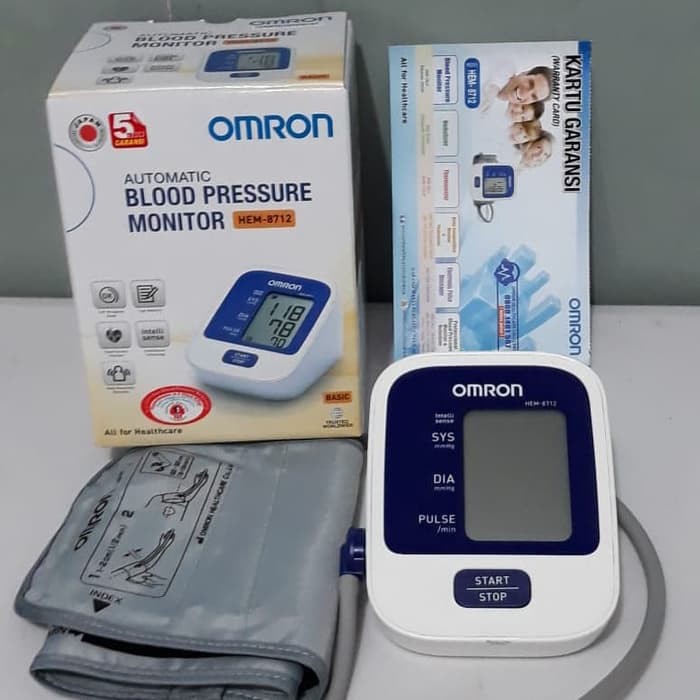 Jual ALAT CEK TENSI Digital DARAH TENSIMETER DIGITAL OMRON HEM 8712 ...