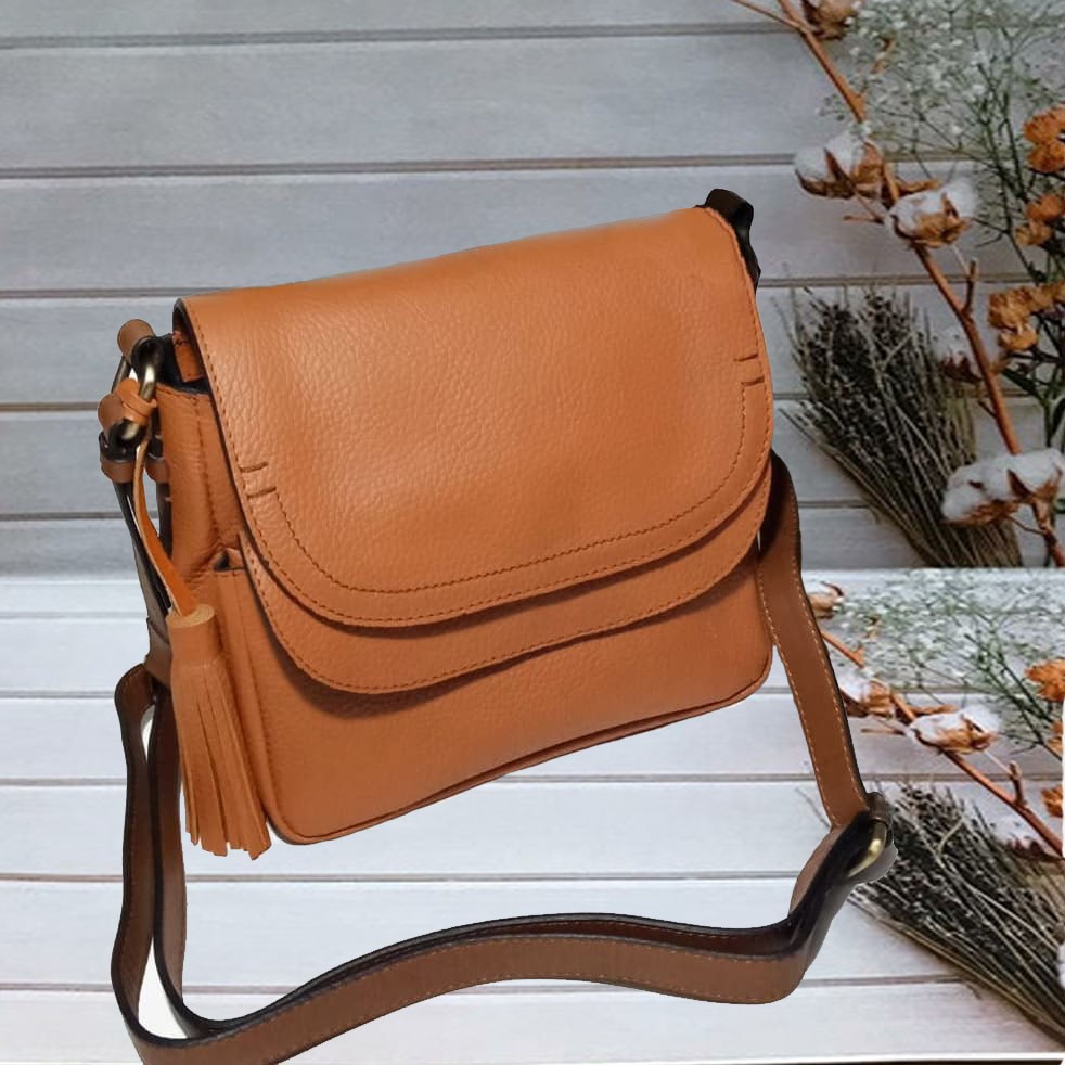 Jual tas kulit asli tas kulit sapi tas kulit garut tas papirut slingbag ...