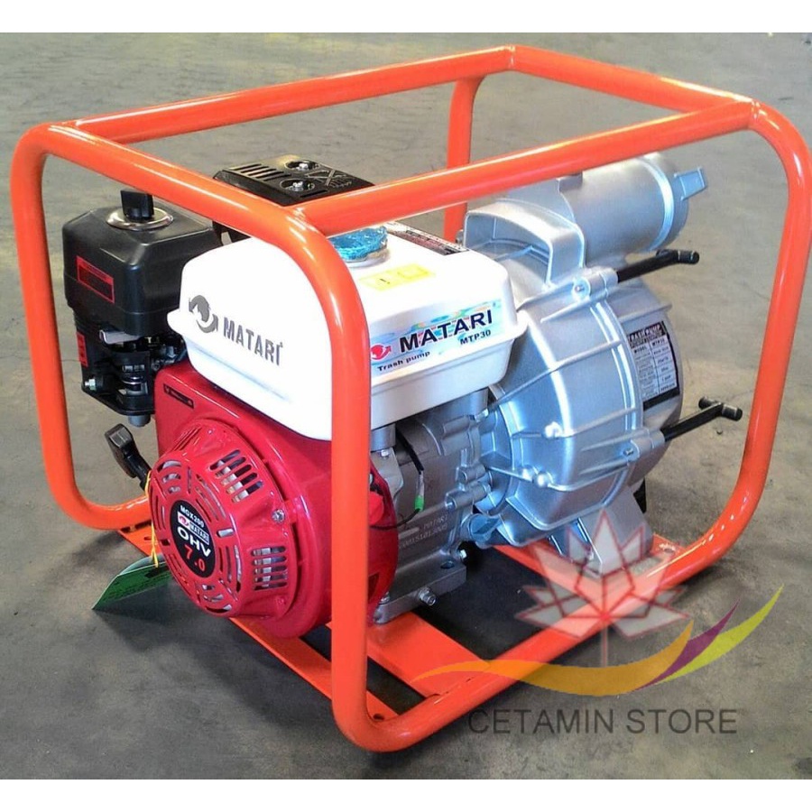 Jual Mesin pompa lumpur / Trashpump MTP30 MATARI 7Hp | Shopee Indonesia