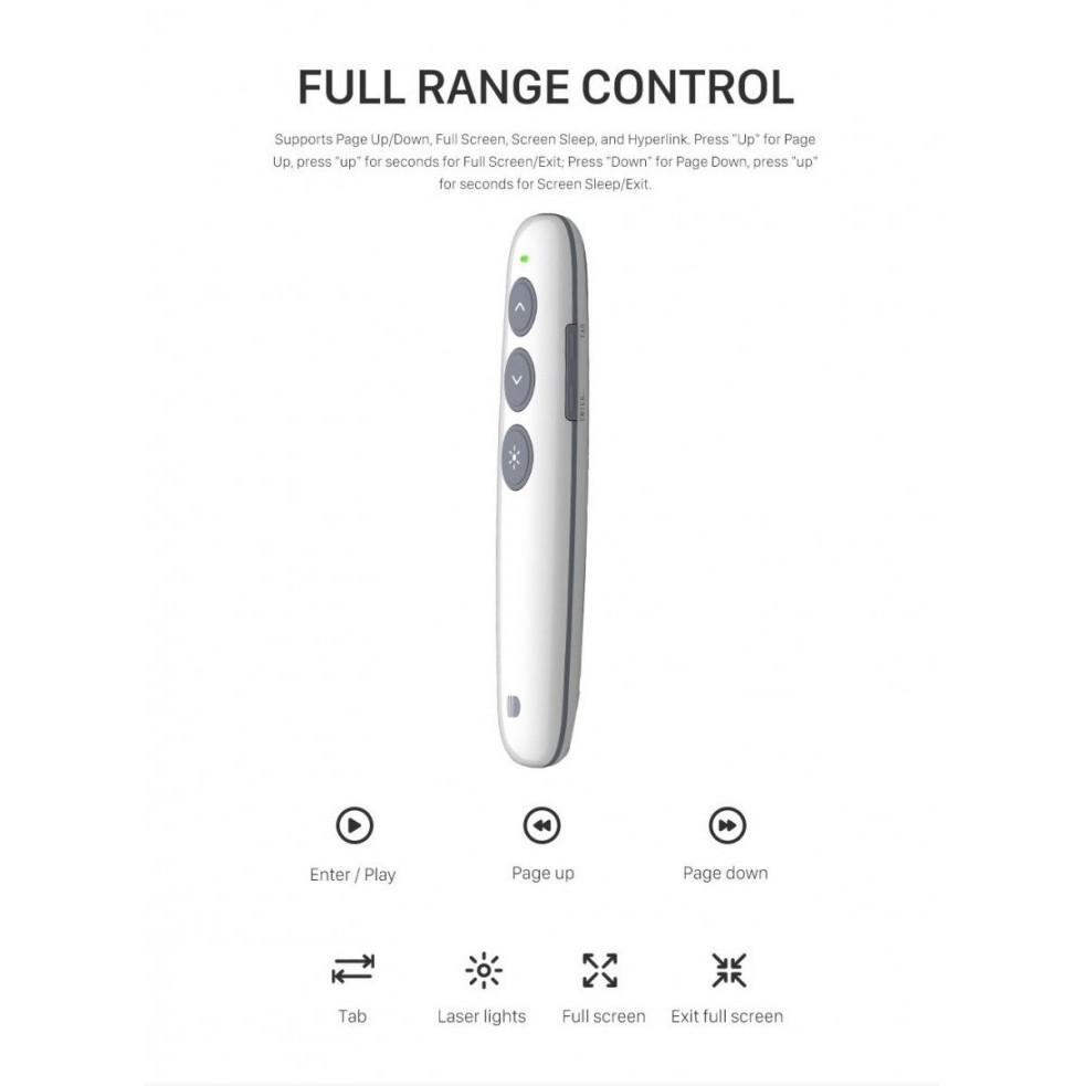 Jual DOOSL DSIT007 2.4GHz Mini Wireless Presenter with Red Laser ...