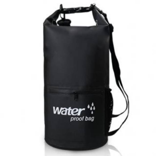 Jual [ COD ] Tas Outdoor Waterproof Bucket Dry Bag 10 Liter Extra ...