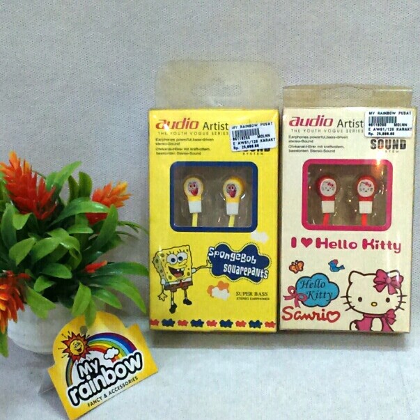 Jual Earphone Karakter lucu / Earphones (06110266) | Shopee Indonesia