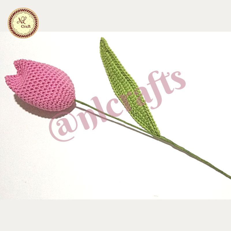 Jual Bunga Tulip Kuncup Rajut Carnation dan Lily of Valley Hiasan ...