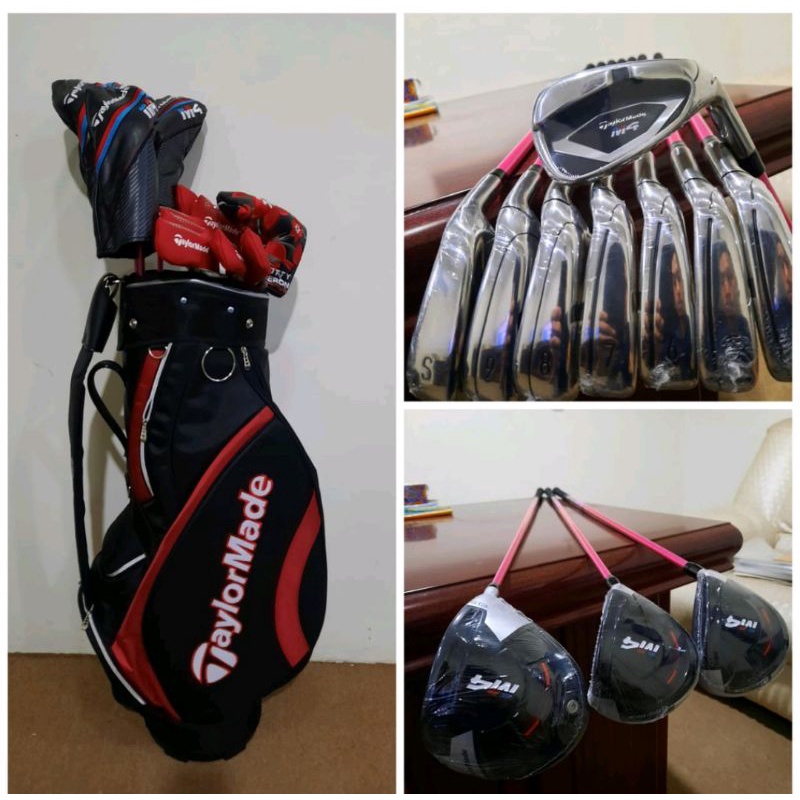 Jual BAG GOLF TAYLORMADE + FULL SET STICK GOLF TAYLORMADE M4 LADIES ...