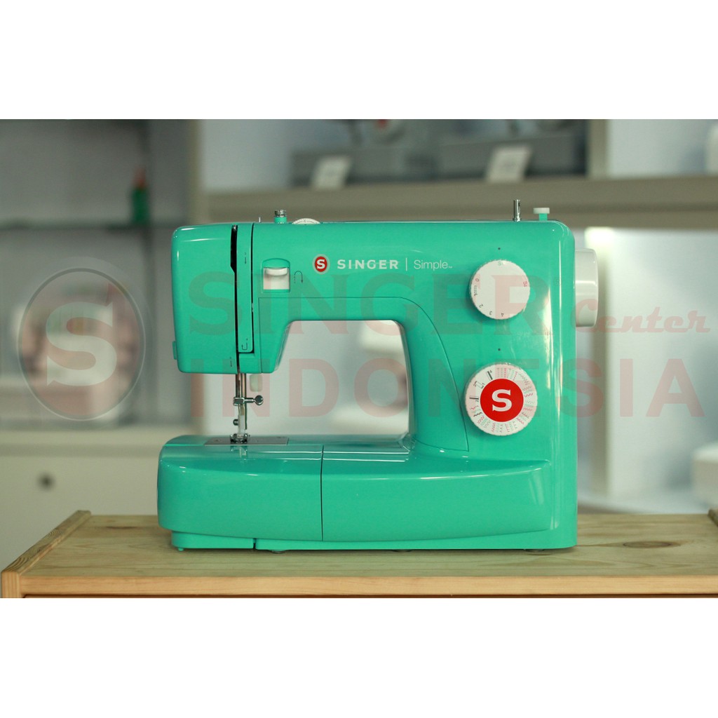 Jual Mesin Jahit Portable SINGER 3223G SIMPLE (GREEN) | Shopee Indonesia