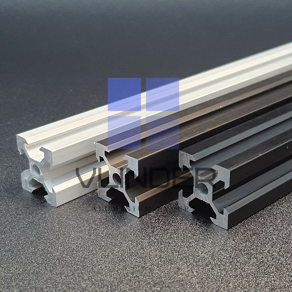 Jual V Slot 2020 Aluminium Extrusion Frame for CNC Track - L. 10 cm ...