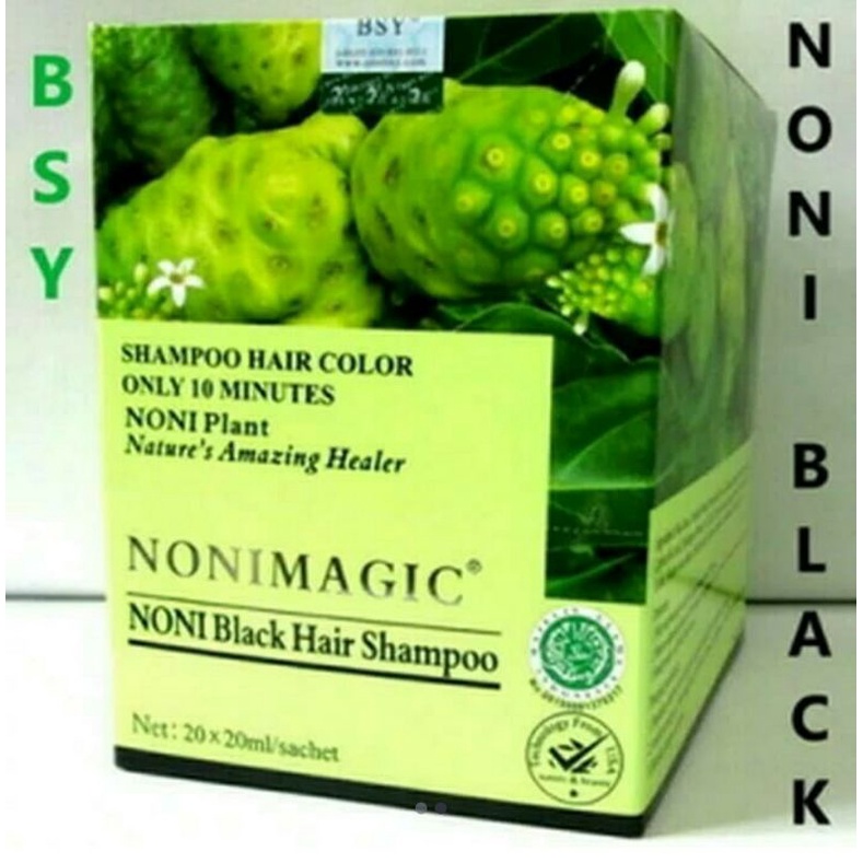 Jual BSY Noni Magic /Noni Black Hair Shampoo | Shopee Indonesia