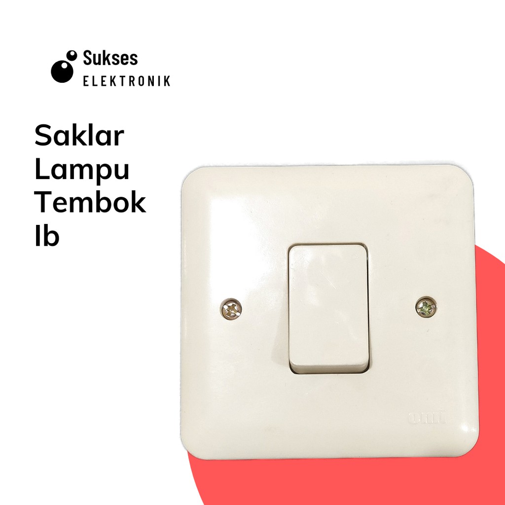 Jual Saklar Lampu / Saklar Engkel Listrik IB Tanam | Shopee Indonesia