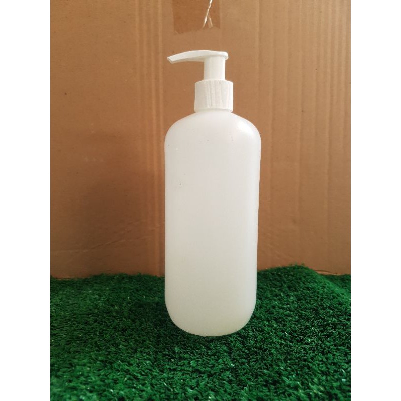 Jual BOTOL HDPE PUMP 500 ML NATURAL | Shopee Indonesia