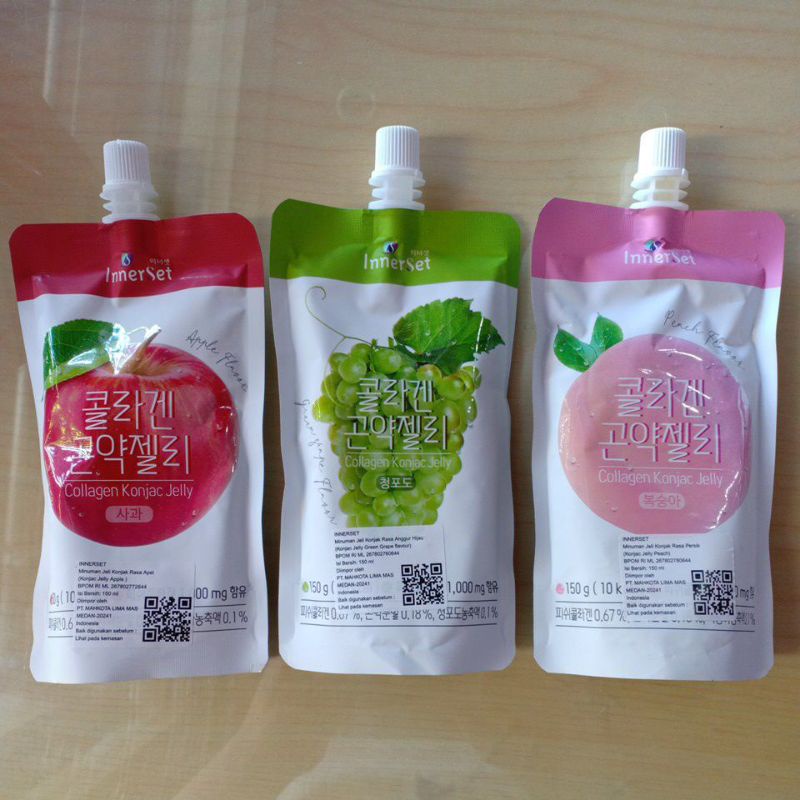 Jual Innerset Konjac Jelly Korea 150ml | Shopee Indonesia