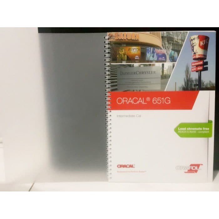 Jual KATALOG WARNA STICKER ORACAL 651 GLOSS MATTE DOOF DOFF 8300 8500 ...