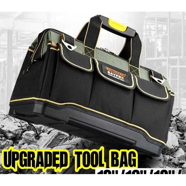 Jual Portable Electrician Canvas Tool Bag Nylon Canvas Heavy Duty Tool ...