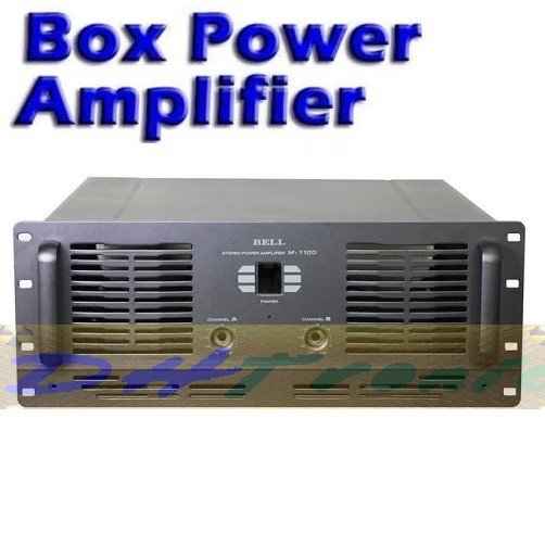 Jual Box Power Amplifier M-1100 Box Ampli. M-1100 Box BELL M1100 Box ...