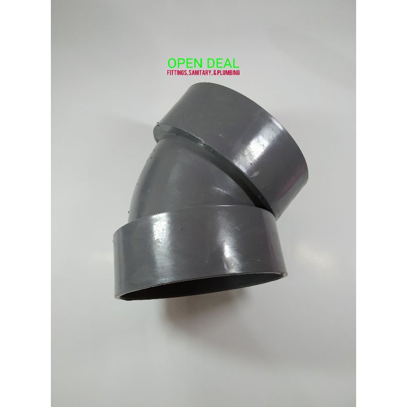 Jual Knie D 4"45 SLON / KNEE PVC / Elbow 4 inch 45 / Keni 45 DERAJAT 4 in Lokal | Shopee Indonesia