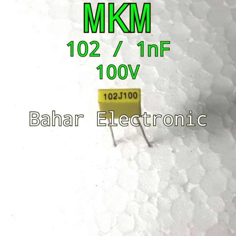 Jual Kapasitor MKM 102 1nF 100V | Shopee Indonesia