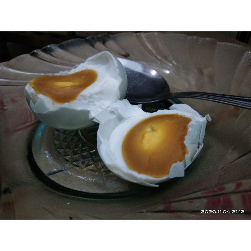 Jual TELUR ASIN Matang ORGANIK MASIR 1 pack ISI 10 /SALTED EGG/ khas ...