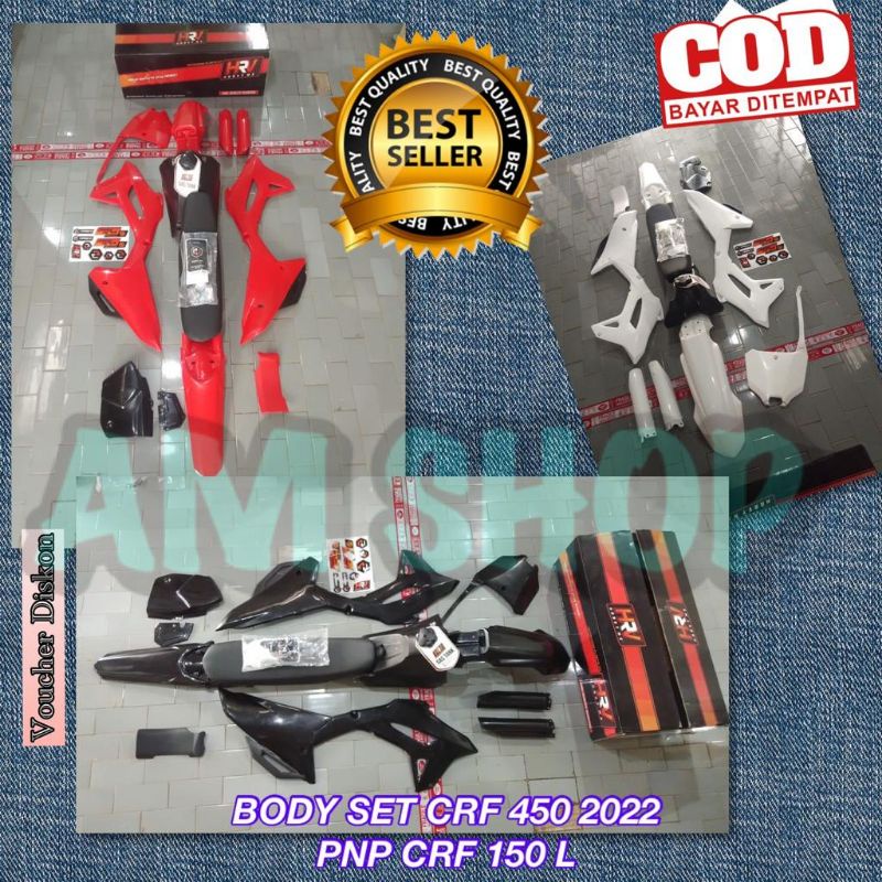 Jual BODY SET CUSTOM CRF 450 2022 PNP CRF 150 L FULLSET ASSY CRF150L MODIF CRF450 2021 TRAIL ...