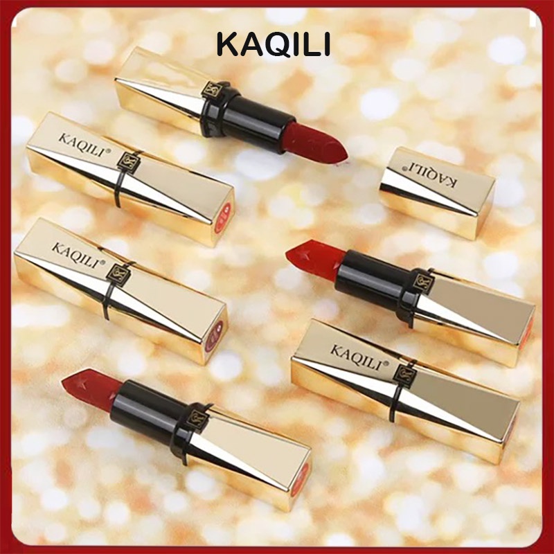 Jual KAQILI Lipstik Beludru Halus Awet Tahan Air Matte lipstick ...