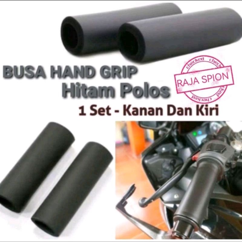 Jual Busa Handgrip Stang/ Busa handfat Motor/ Spon handgrip stang hitam ...