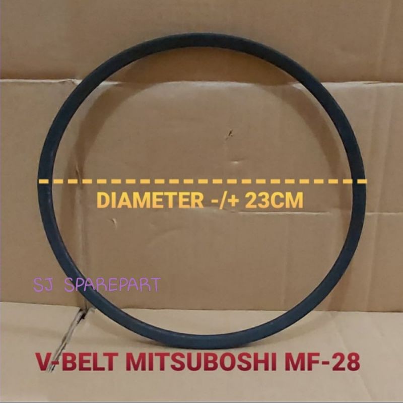 Jual V-BELT/VANBELT MESIN CUCI MITSUBOSHI M-28(MF 1280) | Shopee Indonesia