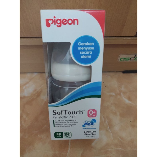 Jual Botol Susu Pigeon Soft Touch Peristaltic Plus | Shopee Indonesia