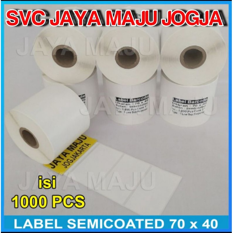 Jual 70 X 40 SEMICOATED - 1 LINE - FACE IN - ISI 1.000 PCS || CORE 1 ...