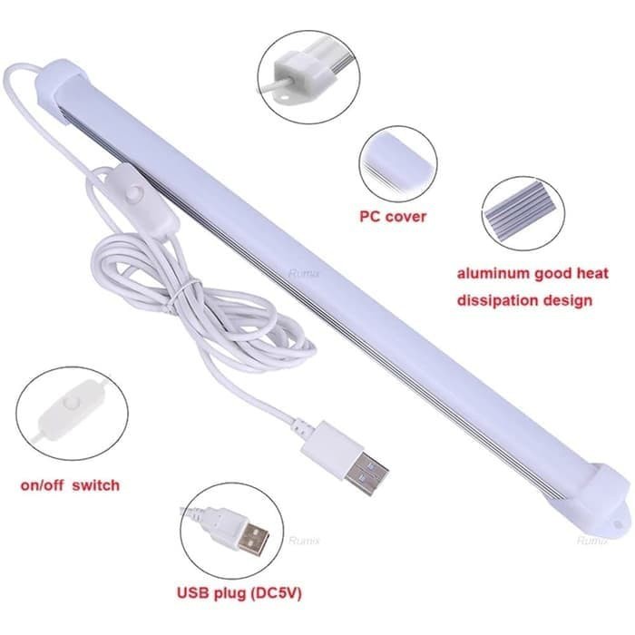 Jual Lampu Neon USB Strip LED Panjang 30CM | Shopee Indonesia
