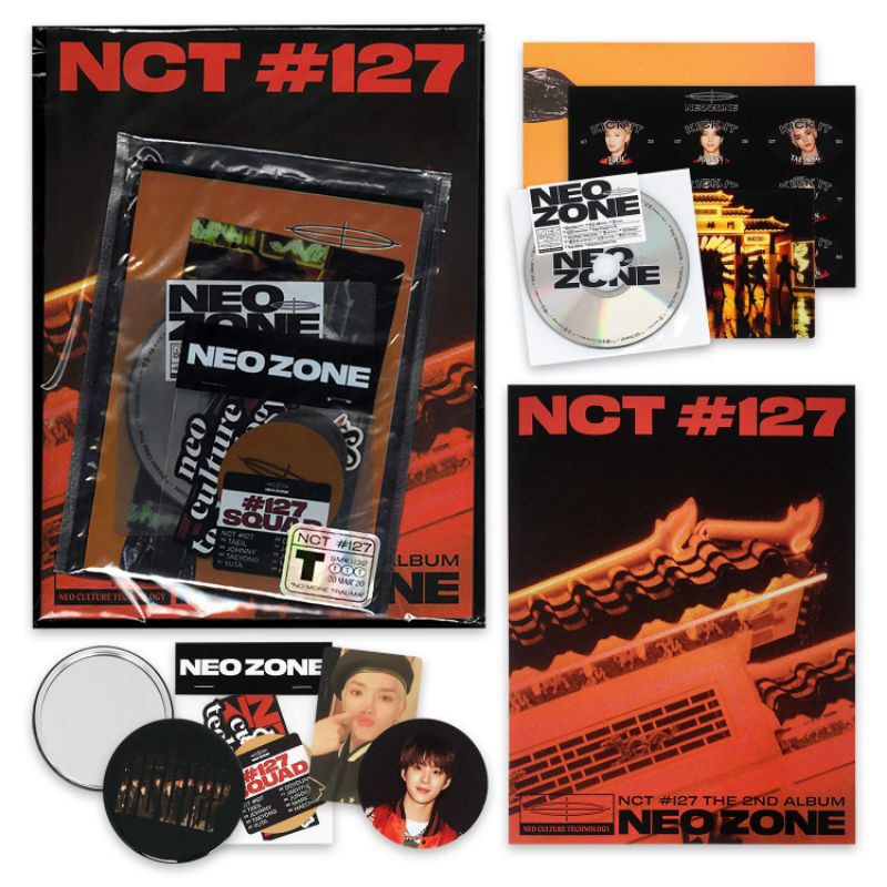 Jual ALBUM NCT 127 NEOZONE VERSI T UNSEALED | Shopee Indonesia