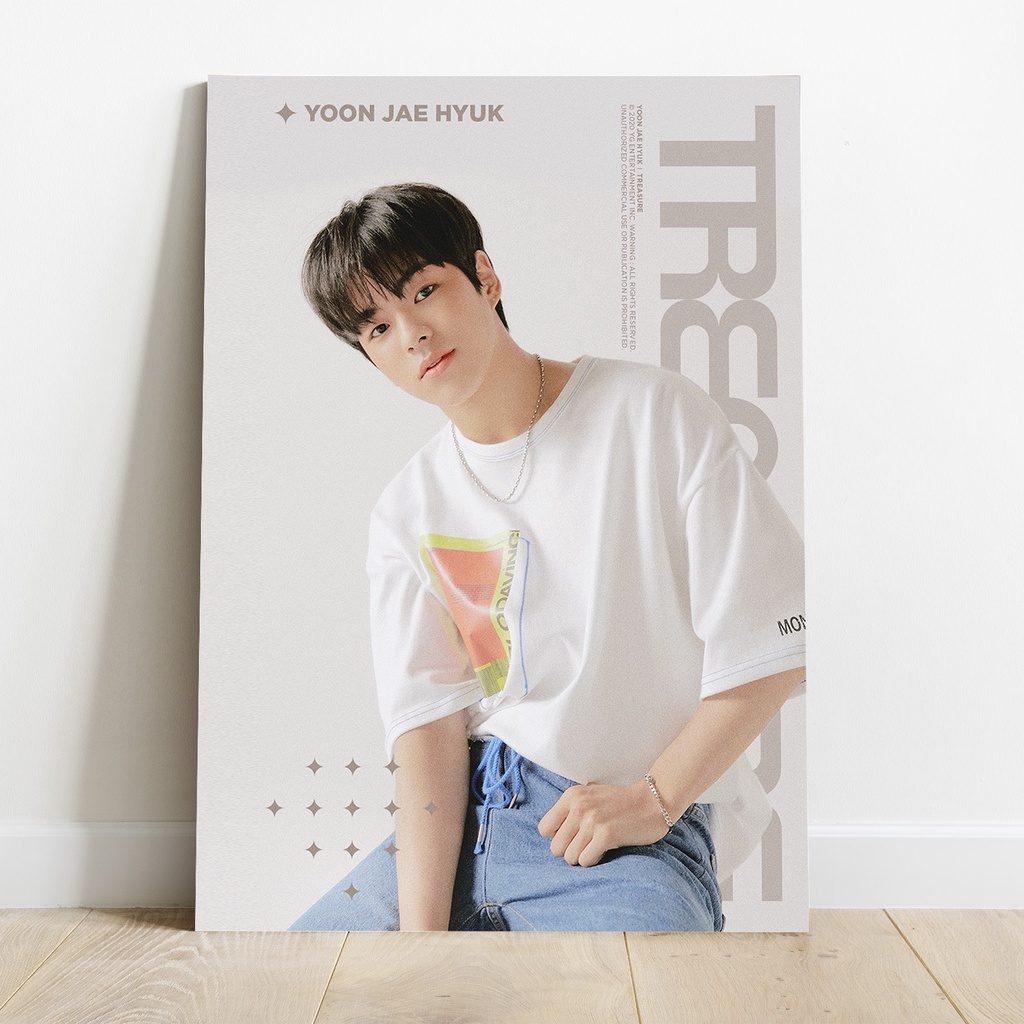 Jual Poster Yoon TREASURE Jae Hyuk Dekorasi Wallpaper Pajangan Hiasan ...