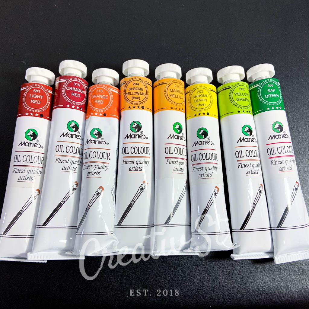 Jual Maries Cat Minyak Single Color 50 ml Oil Maries Satuan Part 1 ...