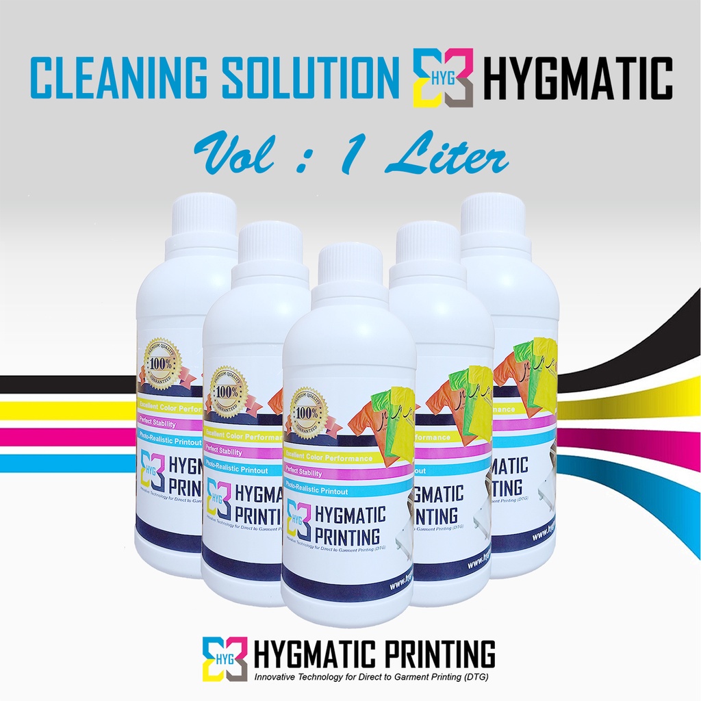 Jual Cleaning Solution - Premium Cleaner Printer DTG HYGMATIC | Shopee ...