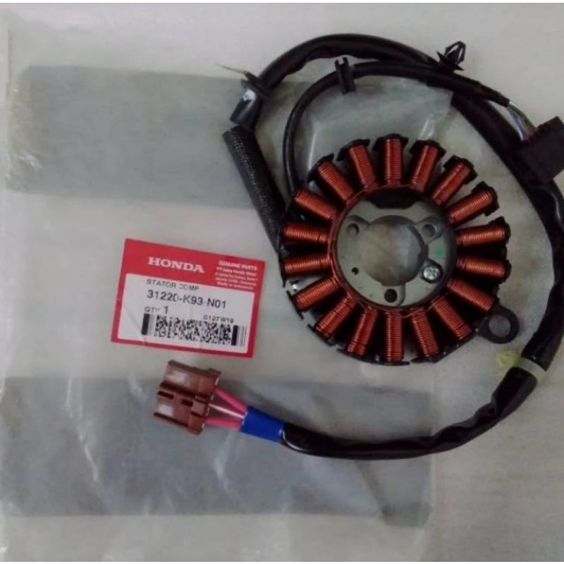 Jual SPULL SENGSOR CKP(STATOR COMP) SCOOPY ESP 31220K93N01 ORIGINAL HONDA AHM | Shopee Indonesia