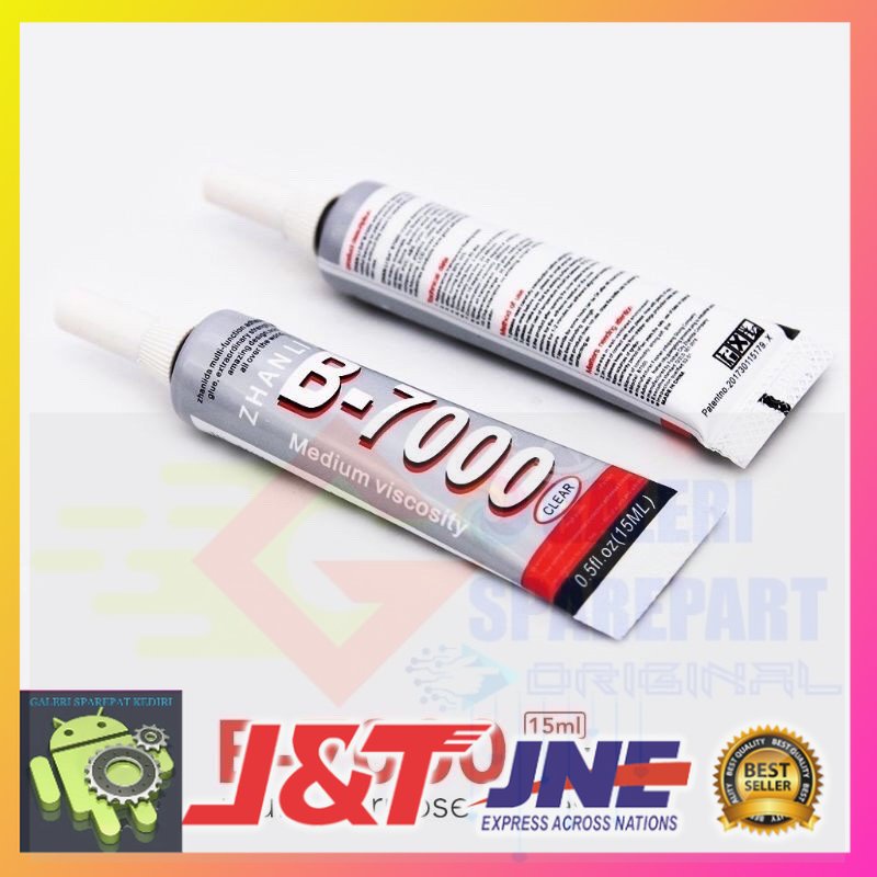 Jual LEM LCD TOUCHSCREEN TS B7000 B-7000 B 7000 15ML ZHANLIDA BENING PUTIH | Shopee Indonesia