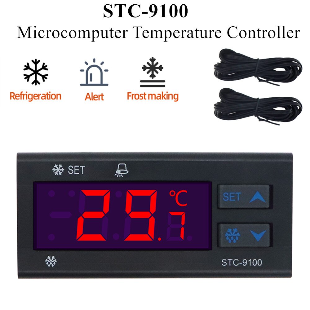 Jual Produk PreOrder STC-9100 Microcomputer Temperature Controller Cold ...