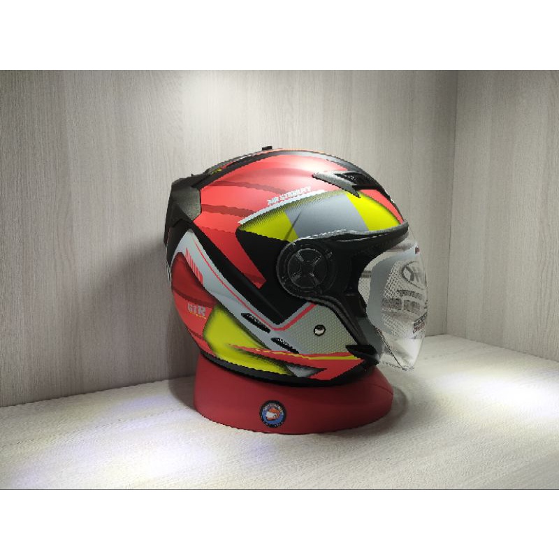 Jual NHK GLADIATOR FIUS ALL WARNA DOBLE VISOR HELM OPEN FACE | Shopee ...