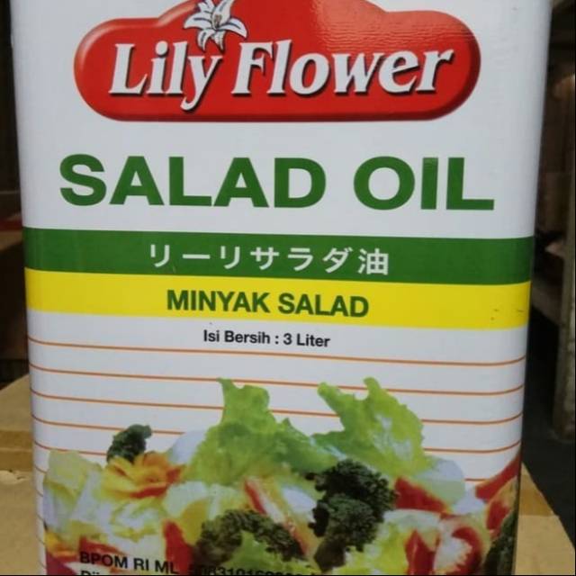 Jual Salad Oil Lily Flower /Minyak Salad 3 Liter | Shopee Indonesia