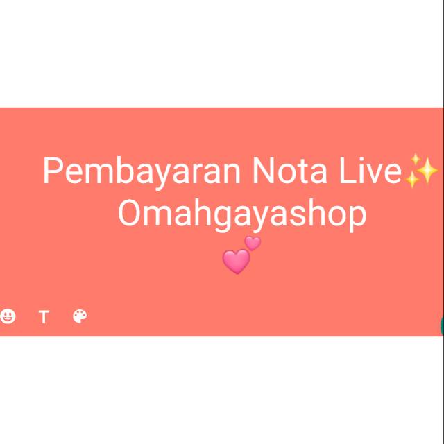 Jual Pembayaran Nota Live | Shopee Indonesia