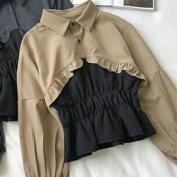 Jual BILA TOP BLOUSE WANITA TERKINI/BLOUSE WANITA TERMURAH/BLUS WANITA ...