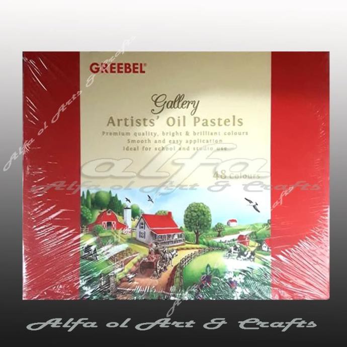 Jual Crayon Greebel Artists 48 - Artist Oil Pastels - Oil Pastel 48C ...