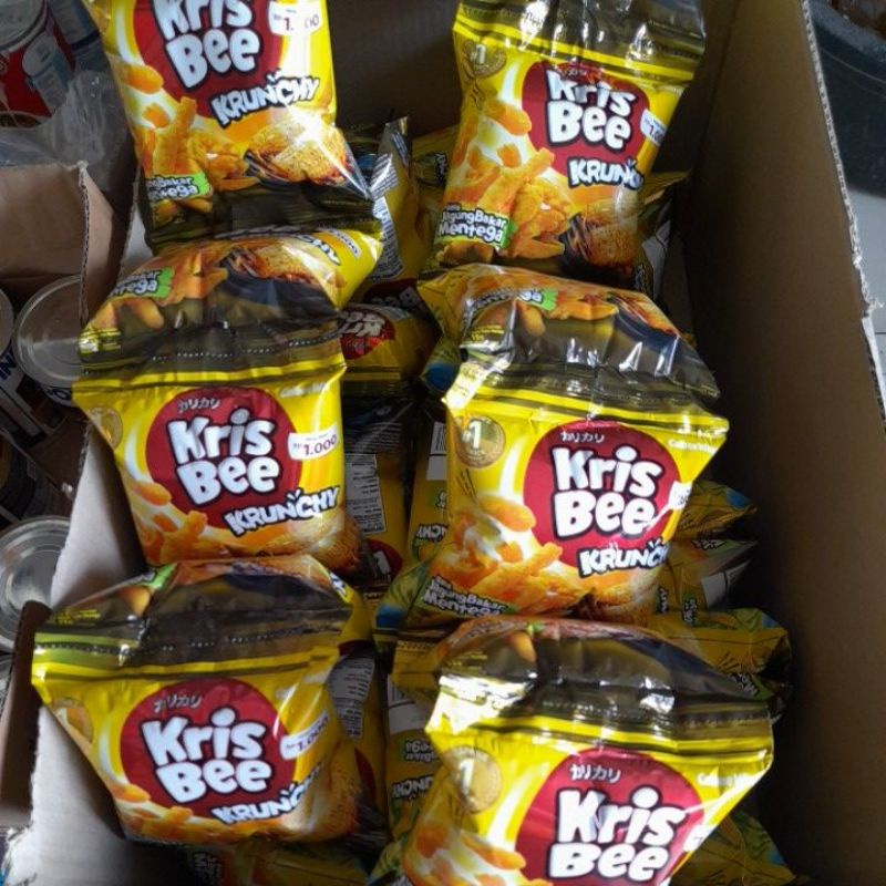 Jual Kris bee rasa jagung bakar isi 10x15 gram | Shopee Indonesia