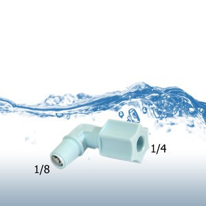 Jual Male Elbows W check Valve Tube O.D 1/4 Inch Pipe Thd.1/8 Inch ...