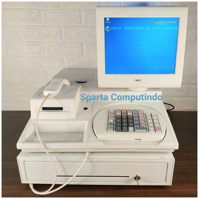 Jual OBRAL Mesin Kasir Nec Pos System Dual Layar Touchscreen | Shopee Indonesia