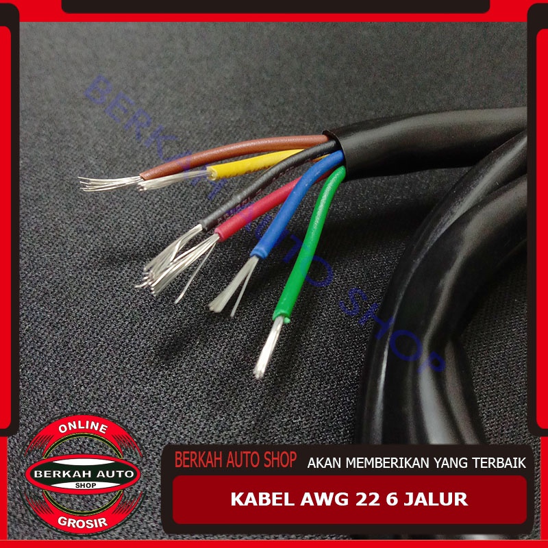 Jual Kabel AWG 22 6Jalur Original Jual Per 1Meter | Shopee Indonesia