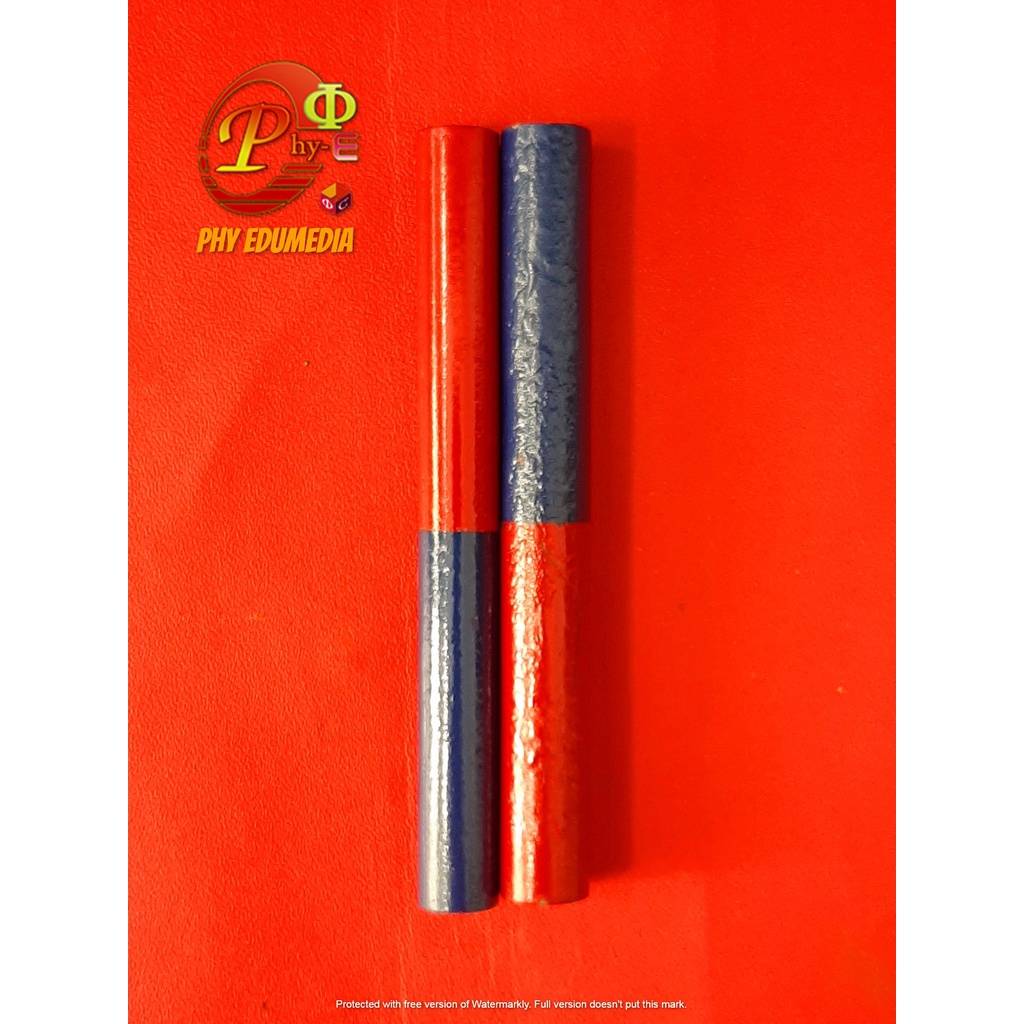Jual Magnet Silinder - 2 batang Magnet Silinder / Magnet Praktikum ...