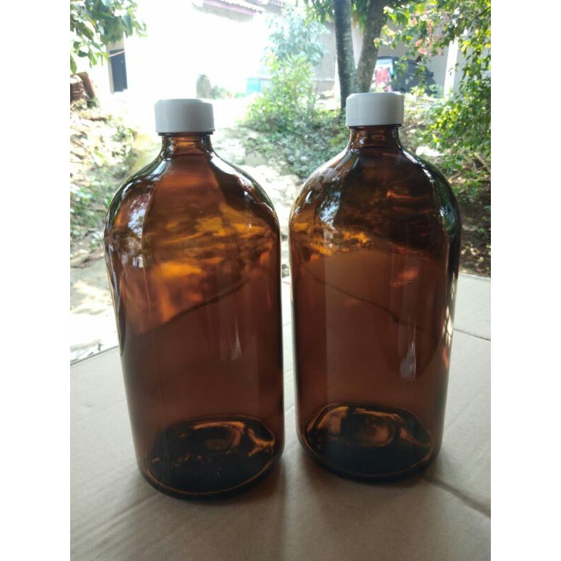 Jual BOTOL COKLAT 1 LITER | Shopee Indonesia