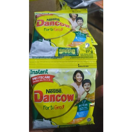 Jual Dancow FortiGro Instant Renteng Isi 10 Sachet | Shopee Indonesia