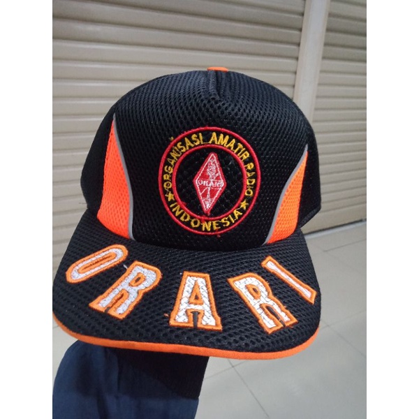 Jual topi jaring Orari fry bordir nama kiri kanan | Shopee Indonesia