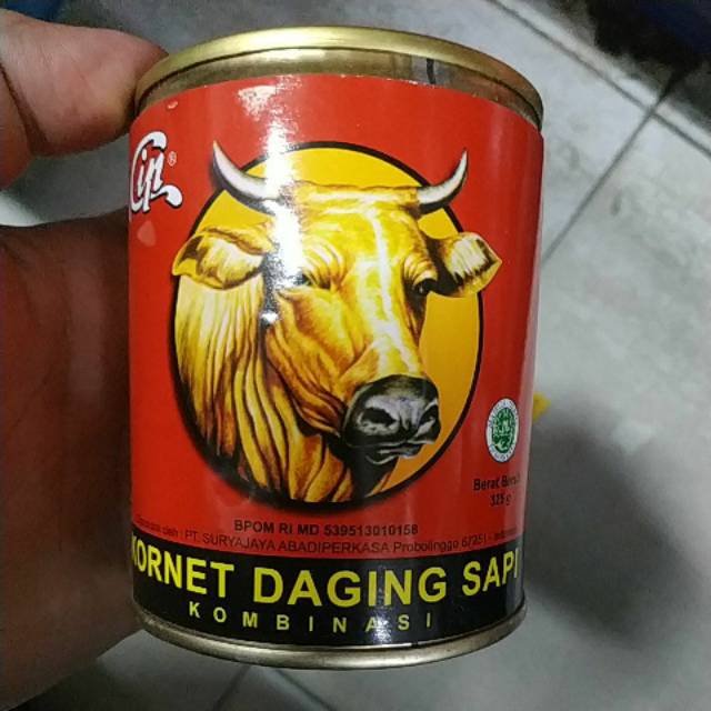 Jual KORNET DAGING SAPI CIP 325GR | Shopee Indonesia