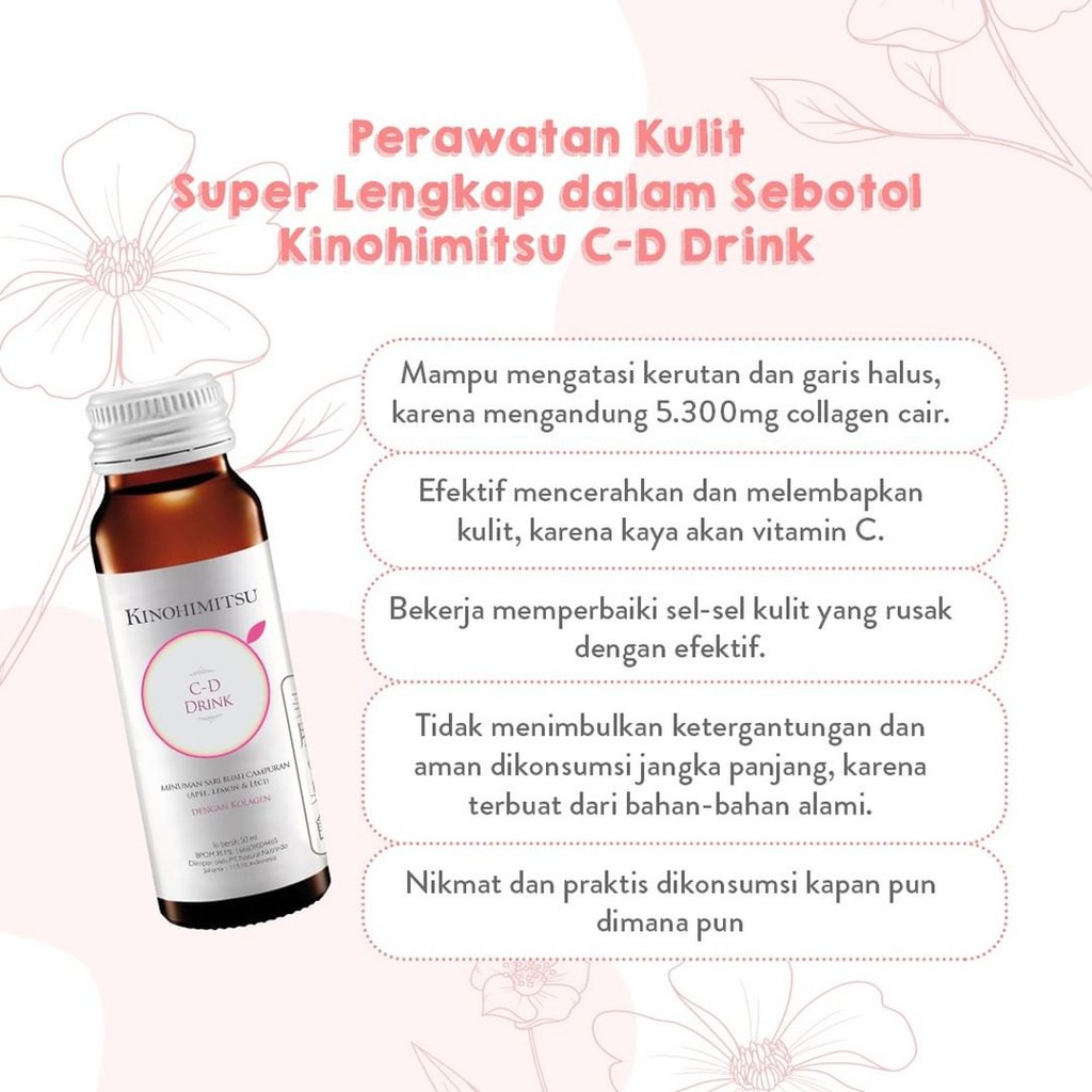 Jual Kinohimitsu J'pan Collagen Diamond Drink (6 bottle) | Shopee Indonesia